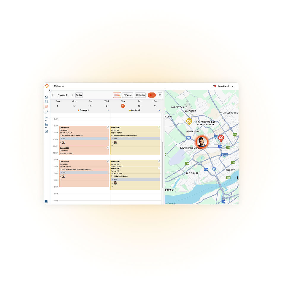 Field service scheduling software